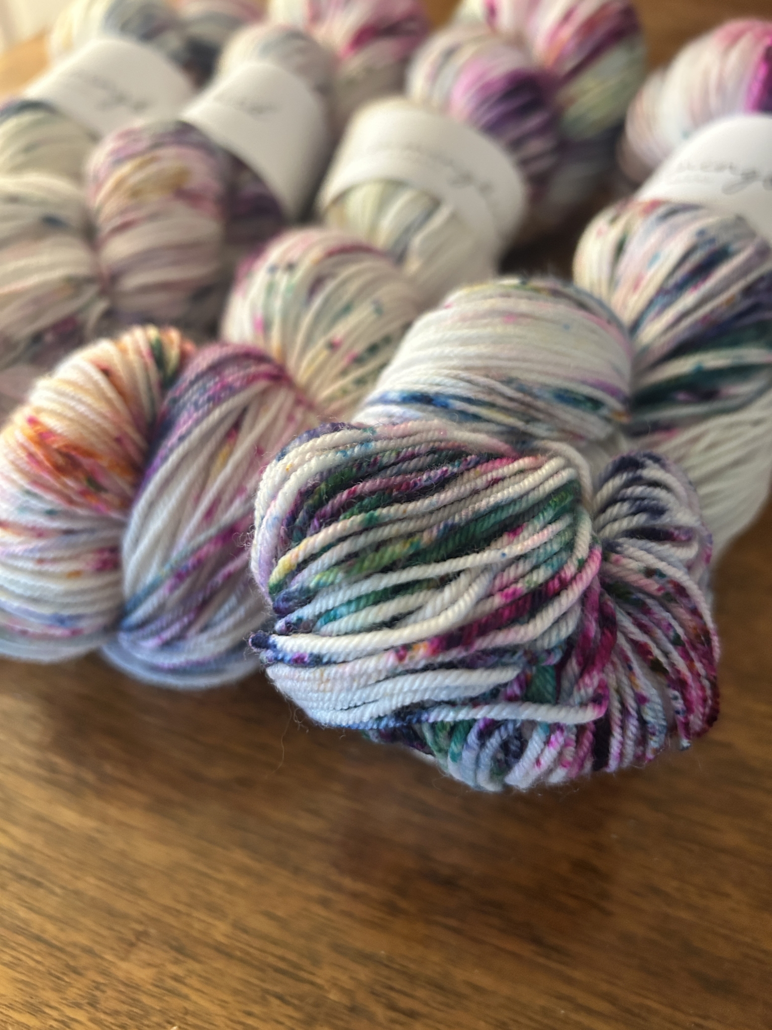 Hummingbird Yarn Co Kaleidoscope Hand-dyed Yarn - Fingering