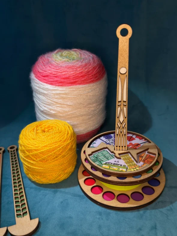 Extra Long Mini Minder Stick - Rainbow - The Yarny Way